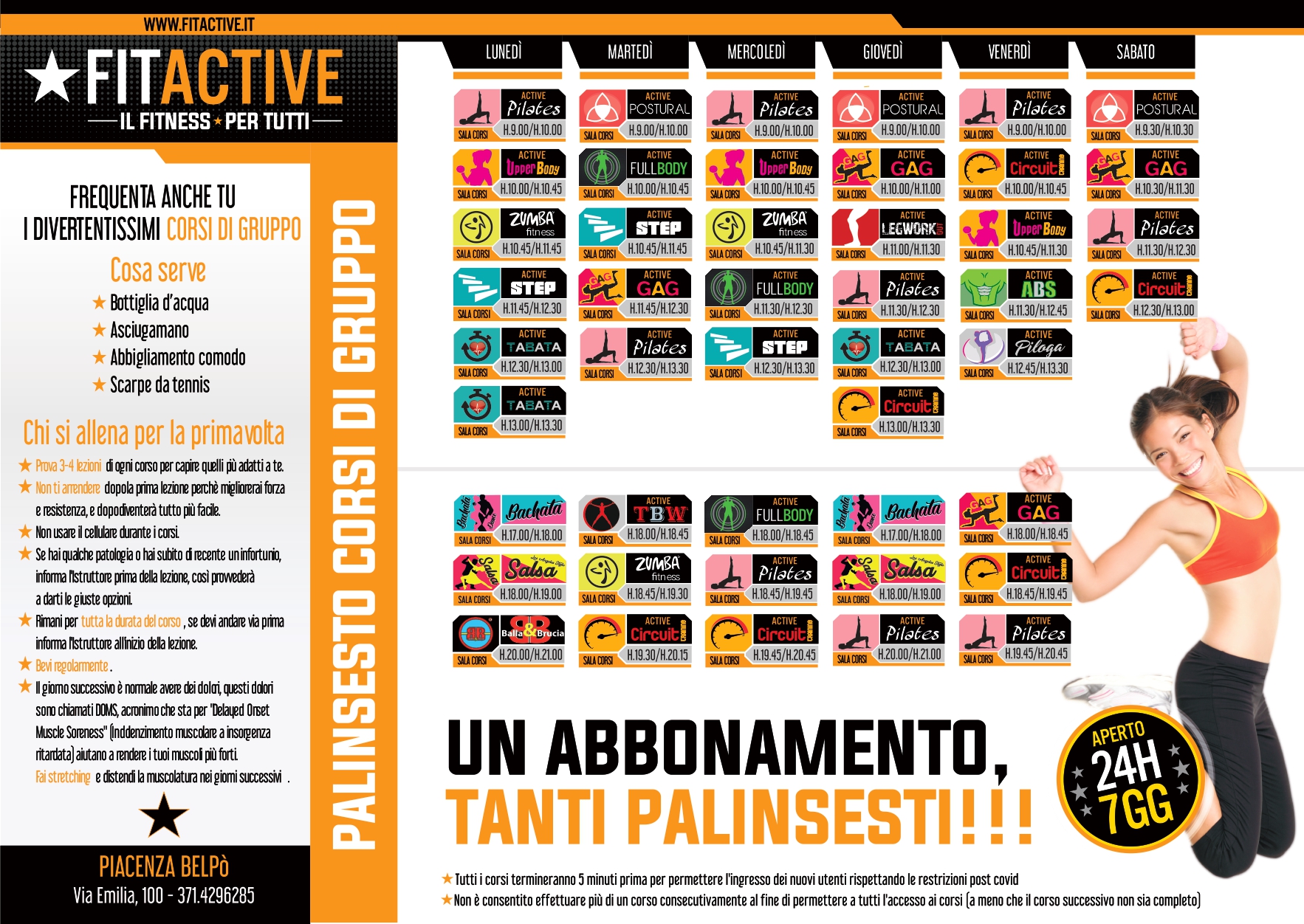 FitActive - il Fitness x Tutti - Palestre in Franchising, 24h/24 a 19,90€