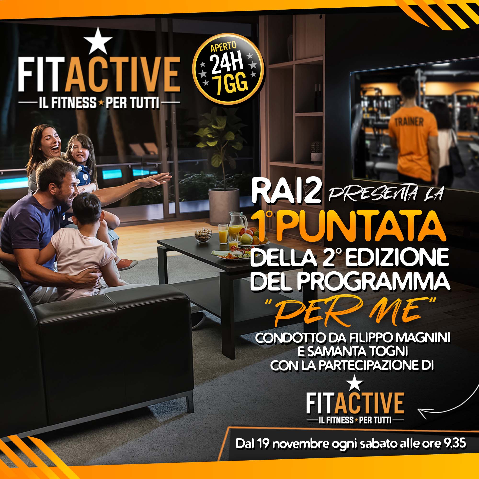 FitActive - il Fitness x Tutti - Palestre in Franchising, 24h/24 a 19,90€
