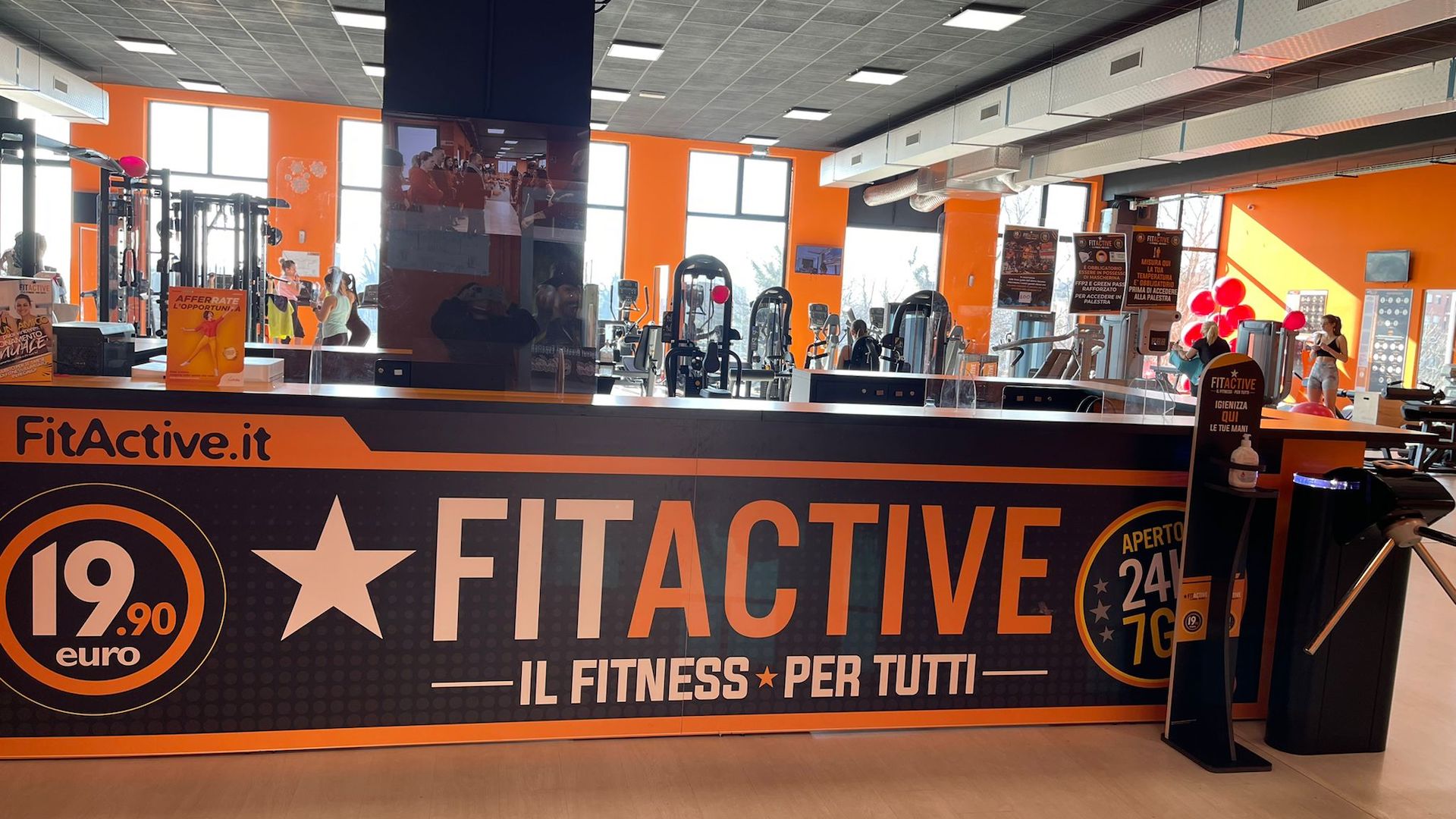 FitActive - il Fitness x Tutti - Palestre in Franchising, 24h/24 a 19,90€